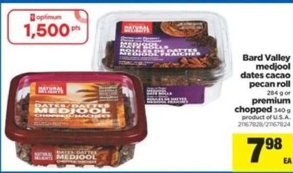 Real Canadian Superstore: Bard Valley Medjool Dates Cacao Pecan Roll Or ...